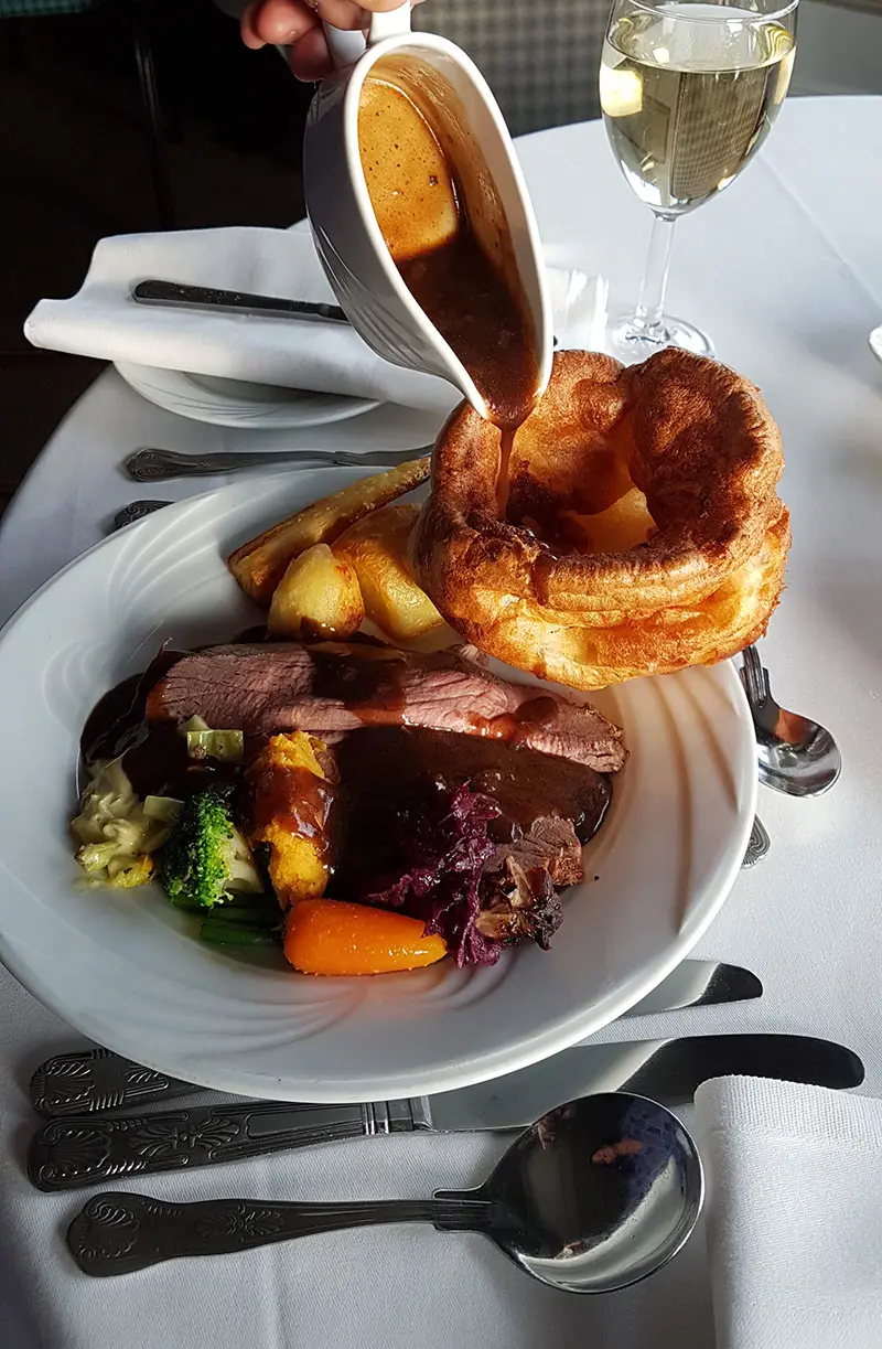 Sunday Lunch at The Giltar, Tenby