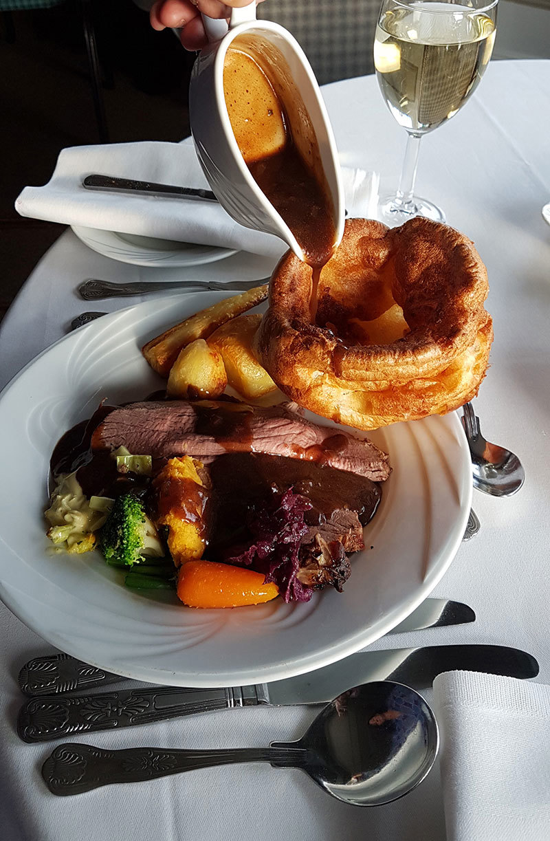 Sunday Lunch at The Giltar, Tenby